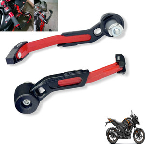 Generox CNC Aluminium Lever Guard Red For X-Blade Bike Crash Guard ...
