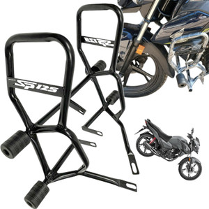 Dhe Best Motorcycle Safety Crash Guard Bar 4 Slider Black for Honda ...