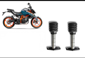 MOXZILLA Duke 250 Frame Slider Silver Bike Crash Guard Price in India ...