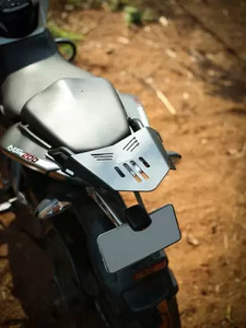 DAZZRIDE BEST for Bajaj Pulsar Ns 200, Black Heavy Back Rack with ...