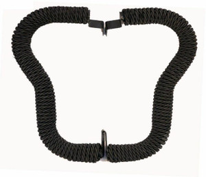 Seflipo Heavy Black Back Side Safety Leg Guard Bike Crash Guard Rope ...