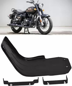 Bike World Black Metal Sum Guard Engine Guard For Reborn Classis 350 ...