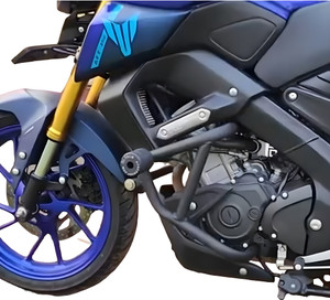 RS ACESSORIES HUB Crush Guard Leg Guard Frame Slider for MT-15 BS4 or ...