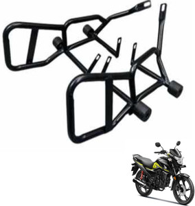 MOTO XSPEED Heavy Duty Leg Guard Safety Bar Black Compatible with Honda ...
