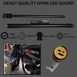 SRPHERE all Splendor bike for Heavy Side Open Rod Leg Guard Bike Crash ...