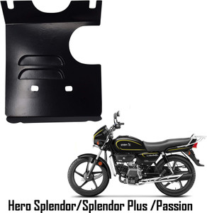 DAZZRIDE ENGINE PLATE SAFETY PLATE FOR HERO BIKES SPLENDOR+ BEE YELLOW ...