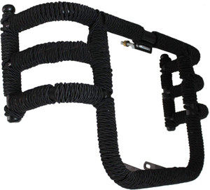 Pivalo PV3RLG1 Heavy Duty Metal 3 Rod Leg Guard Front Bike Safety Bike ...