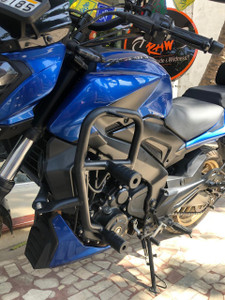 KLOUT crash guard compitable for Dominar 400 WITH 4 Slider LEG GUARD ...