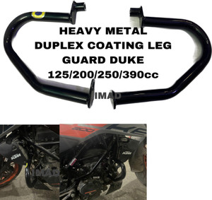 imad HEAVY METAL LEG GUARD 125/200/250/390CC Bike Crash Guard Price in ...