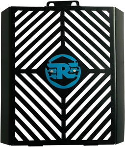 Vitra Blue Radiator Guard/ Grill for Royal Enfield Interceptor GT 650 ...