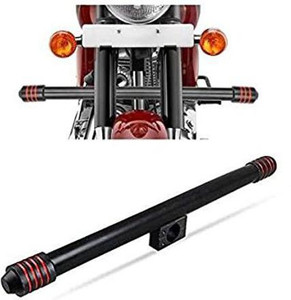 SHOWRIDE Customised Black Single Rod Leg Guard for Royal Enfield ...