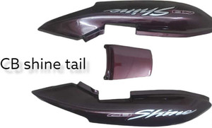 Care Zone Tail Panel Shine Ribble Red Suitable for Honda CB Shine Bike ...