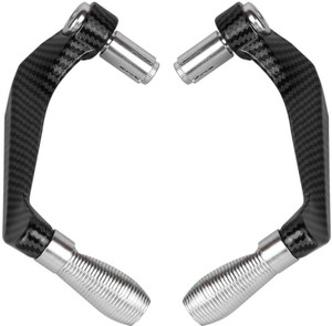 ASRYD Motorcycle Handlebar Hand Protector Carbon Metal Body Heavy Hand ...