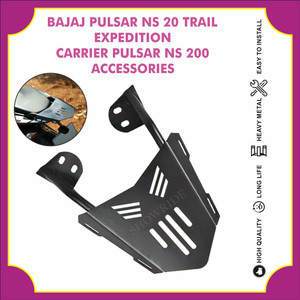SHOWRIDE SHW- Heavy Duty Back Carrier Backrest Compatible for Pulsar Ns ...