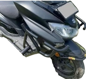 RS ACESSORIES HUB Heavy Quality Metal Crash Guard With Slider ...