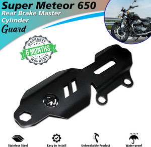 MIKANIX Super Meteor 650 Rear Master Cylinder Guard Protector Cover ...