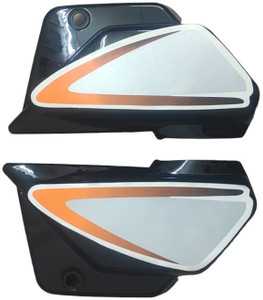 Care Zone SPLENDOR PLUS SIDE PANEL BLACK ORANGE STICKER Bike Crash ...