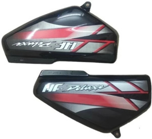 Jinvaani Hf deluxe black red side panel Bike Crash Guard Price in India ...