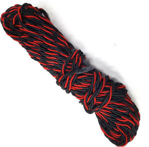 GRIP LIGHT 33 METRE RED LEG GUARD ROPE FOR ROYAL ENFIELD BULLET Bike ...