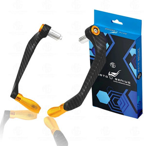 Moto Genius Universal CNC Handlebar Brake Clutch Lever Protector Guard ...