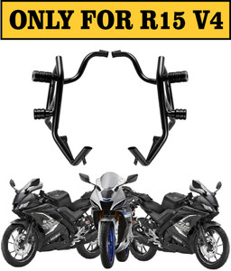 ASRYD Yamaha R15V4/R15M Heavy Duty Frame 4pc Slider Crash Guard Price ...