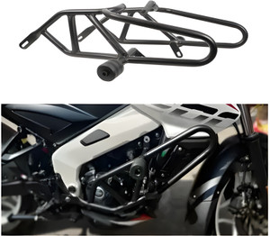 RS ACESSORIES HUB Heavy Quality Metal Crash guard With Slider For ...