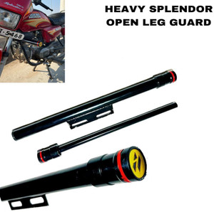SHOWRIDE STYLISH HEAVY SINGLE ROD OPEN LEG GUARD FOR Bike Crash Guard ...