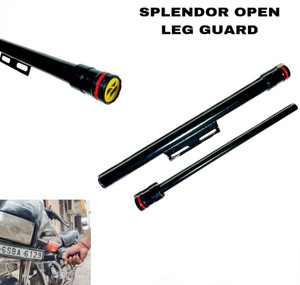 SHOWRIDE STYLISH HEAVY SINGLE ROD OPEN LEG GUARD FOR SPLENDOR Bike ...