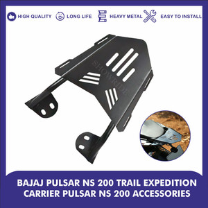 Huims HMX- High Quality Back Carrier Backrest Compatible for Bajaj ...