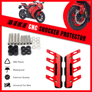 Moto Genius ABS Shocker Protector | Fork Protector | Front Fender ...