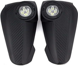 Motopack Heavy Duty Metal 3 Rod Leg Guard Front Bike Safety Crash Bar ...