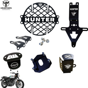 HIMOTORS RE 350 Hunter Bike Crash Guard Price in India - Buy HIMOTORS ...