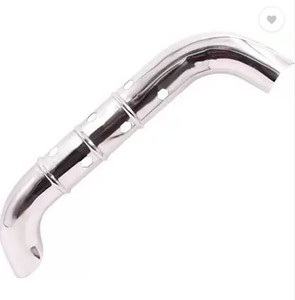 MIKANIX Reborn & Meteor 350 Bike Silencer Bend Pipe Heat Shield ...