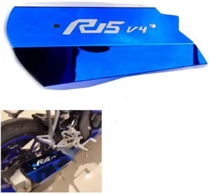 Vagary Exhaust Cover Silencer Protector Cover For R15 V4 Bike Exhaust ...