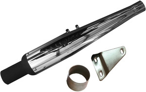 Ridefit Goldstar / Gold Star Glasswool Exhaust silencer Royal Enfield ...