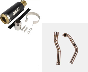 acube mart R15 V3/V4/M/MT 15 bs6 bend pipe Yamaha R15 Slip-on Exhaust ...
