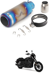 LOVMOTO TVS Streek Full Exhaust System Price in India - Buy LOVMOTO TVS ...