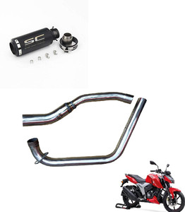acube mart TVS Apache RTR 160 Slip-on Exhaust System Price in India ...