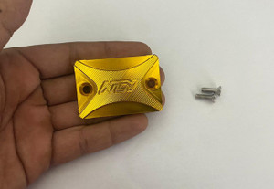 Auto MT Universal CNC YELLW Disk DISC Oil Cap Cover for Yamaha R15 MT15 ...