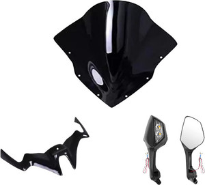 Gogna Mart bajaj rs 200 visror black , rs 200 winglet yellow and ...
