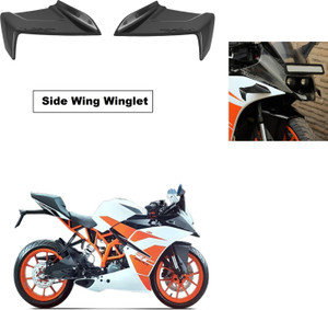 SRPHERE bike wings Winglet black for KTM RC 200 Bike Fairing Kit Price ...
