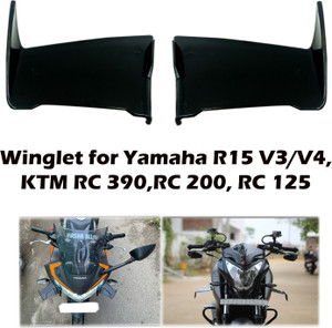 Sharm Winglet for Yama R15 V3/V4, KTM RC 390,RC 200, RC 125 Bike ...