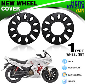 ASRYD 17 inch 2pc ABS Plastic PRO Disc Bike Wheel Cover New Shape For ...