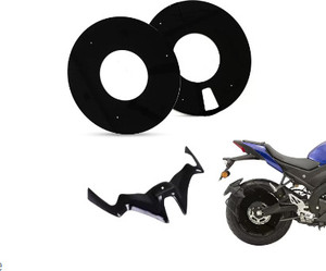 Gogna Mart Acrylic Wheel DISC Cover for 17inch Wheel, rs winglet black ...