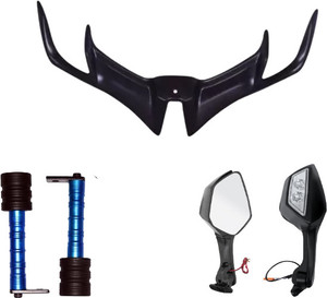 Gogna Mart yamaha r15 v3 winglet black . frame slider blue and r6 led ...