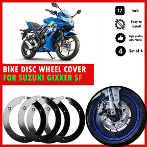 SRPHERE Bike Pro Disc Wheel Cover (ABS Plastic) for Suzuki Gixxer set ...