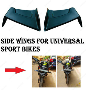 Giinix GX wings Winglet black for Yamaha R15 V3/V4, KTM RC 390,RC 200 ...