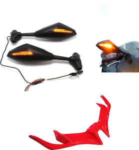 Gogna Mart Rearview Side Mirrors with LED Turn Signal Indicator R15 V3 ...