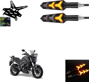 Vagary Bike Running Indicator With Number Plate Holder/Tail Tidy Bajaj ...