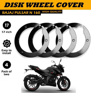 GRANDFLY 4 PCS 17 PRO DISC WHEEL COVER FOR pulser n160. Bike Fairing ...